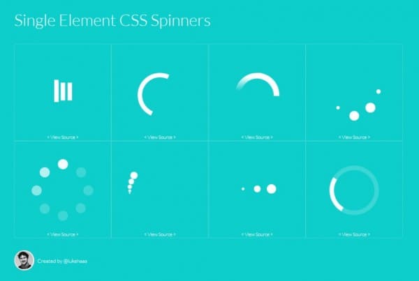 8 awesome pure CSS spinner / loader – Dev Metal